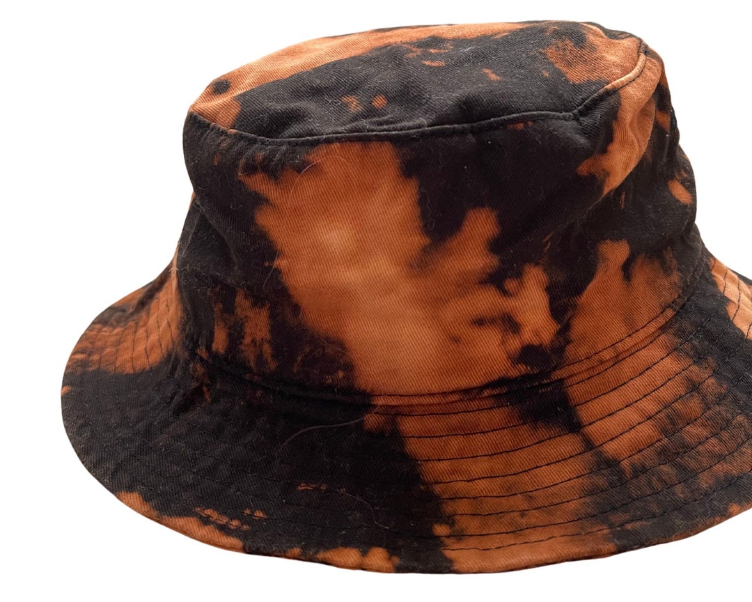 Acid Wash Tie-dye Bucket Hat Handmade Tie Dye Bucket Hat Hand Dyed in ...