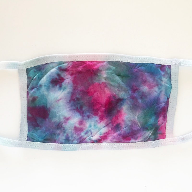 Tie Dye Face Mask - Etsy