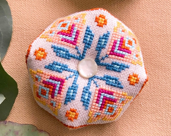 Norwegian Bunad Biscornu Pincushion PDF Pattern in Cross Stitch ...