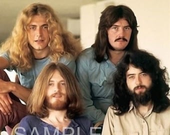 Led Zeppelin Fabric - Etsy