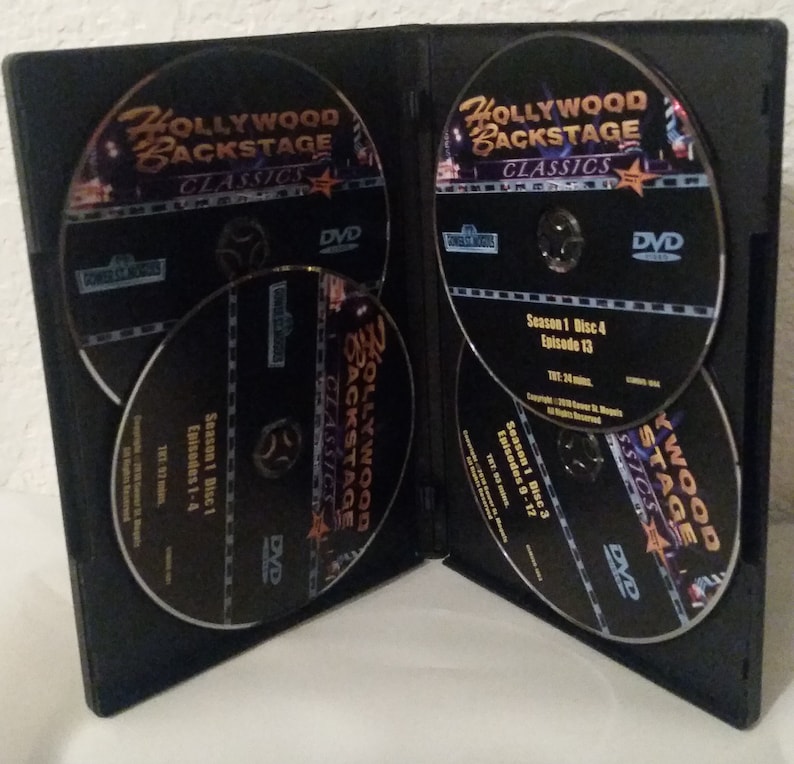Hollywood Backstage Classics- the Complete First Season DVD - Etsy