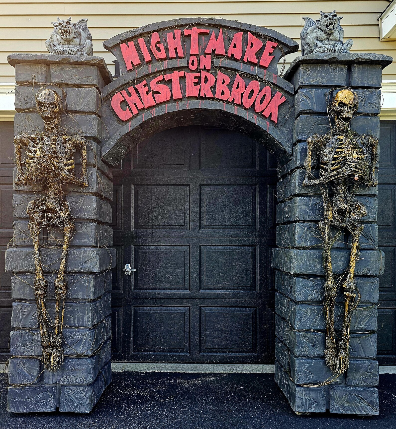 CUSTOM LETTERING Cemetery Entrance, Halloween Prop, Yard Decoration ...