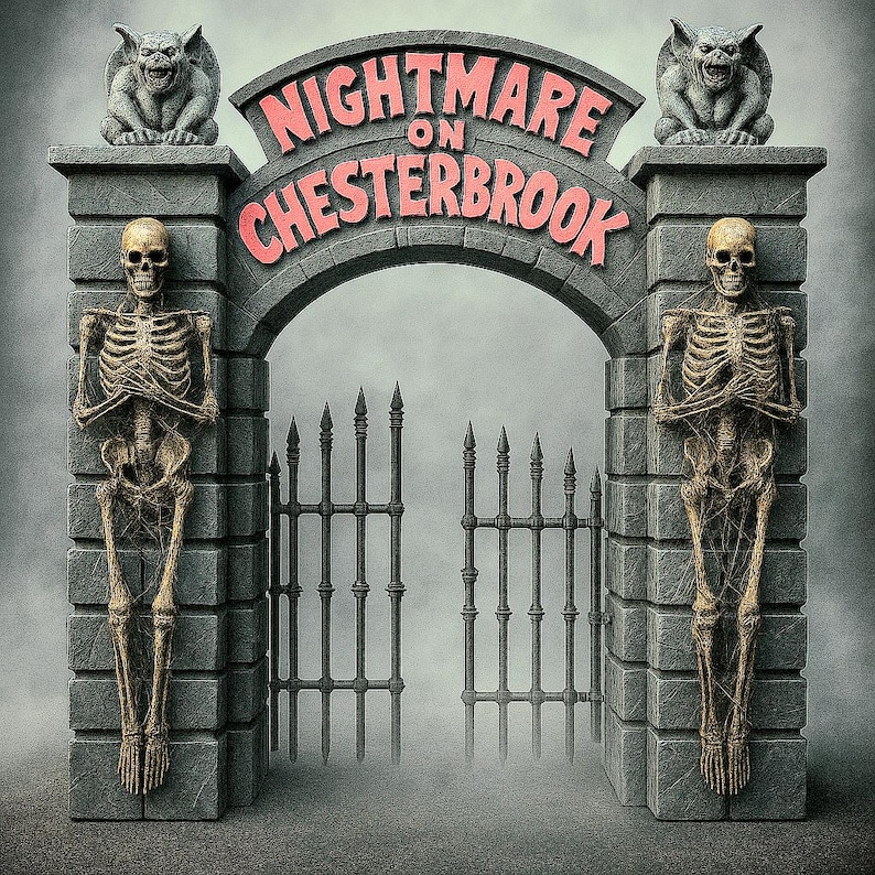 CUSTOM LETTERING Cemetery Entrance, Halloween Prop, Yard Decoration ...