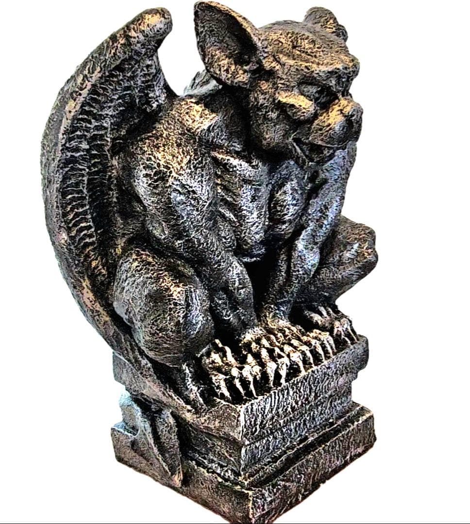 32" Foam Gargoyle Halloween Prop - Yard Decoration, Graveyard, Gargoyle ...