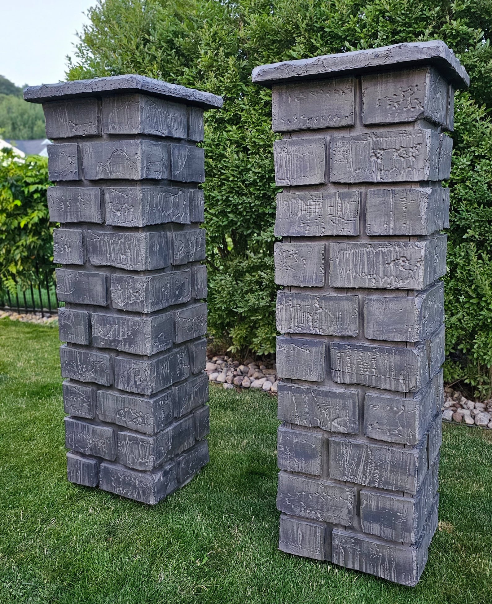 Gargoyle Cemetery Entrance, Halloween Prop, Yard Decoration, Graveyard ...