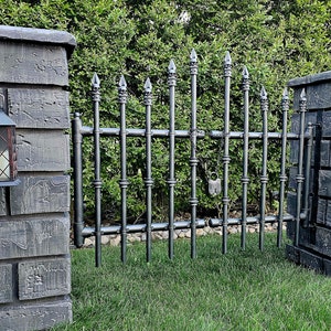 Gargoyle Cemetery Entrance, Halloween Prop, Yard Decoration, Graveyard ...