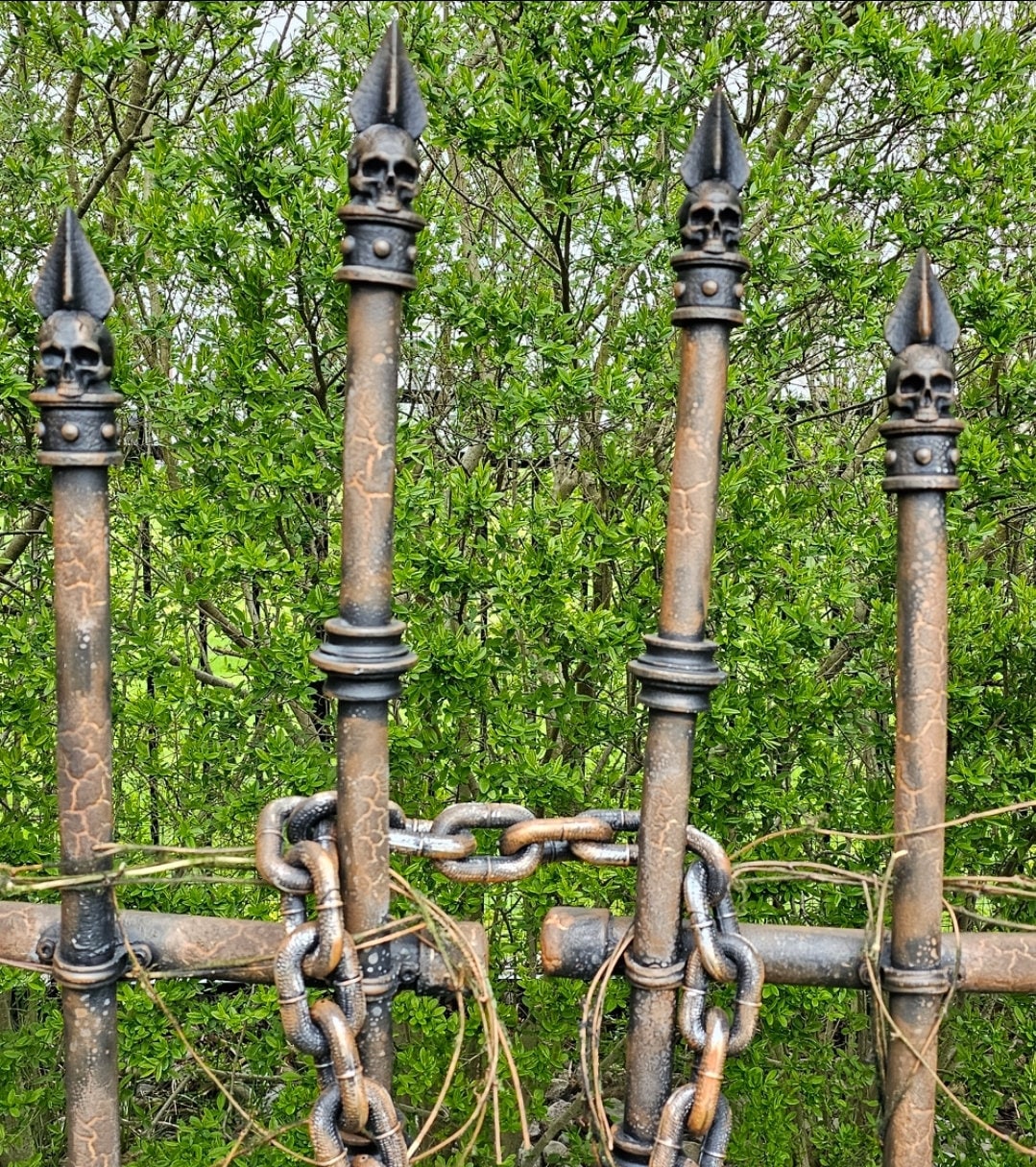 GUARDIAN Cemetery Entrance, Halloween Prop, Yard Decoration, Graveyard ...