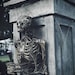 Recessed Panel Pillars, Halloween Prop, Yard Decoration, Graveyard Art ...
