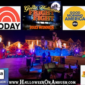 Halloween Fence Gate Prop, Yard Decoration, Graveyard Art, Stone ...