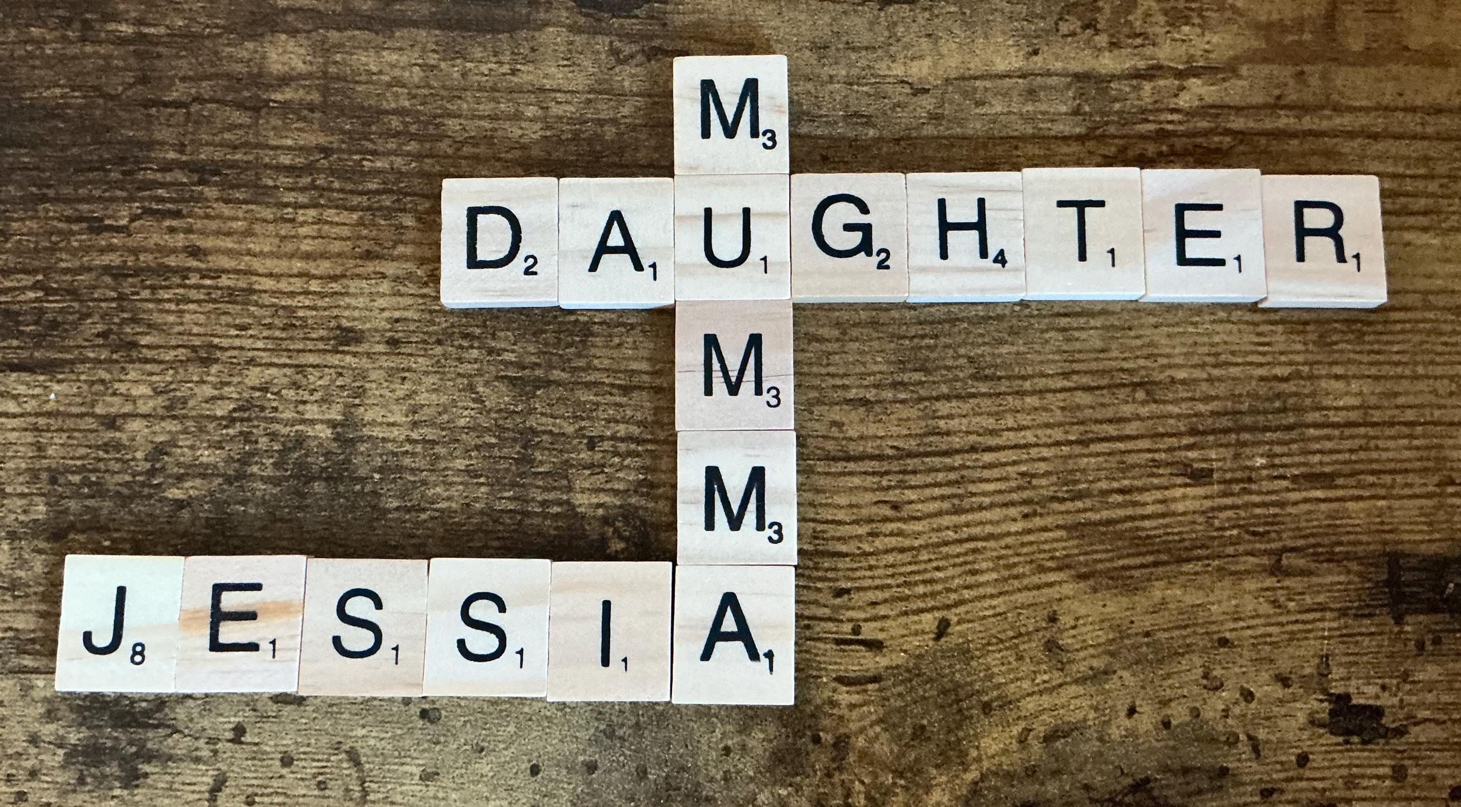 Wooden Scrabble Type Letter Tiles - Etsy