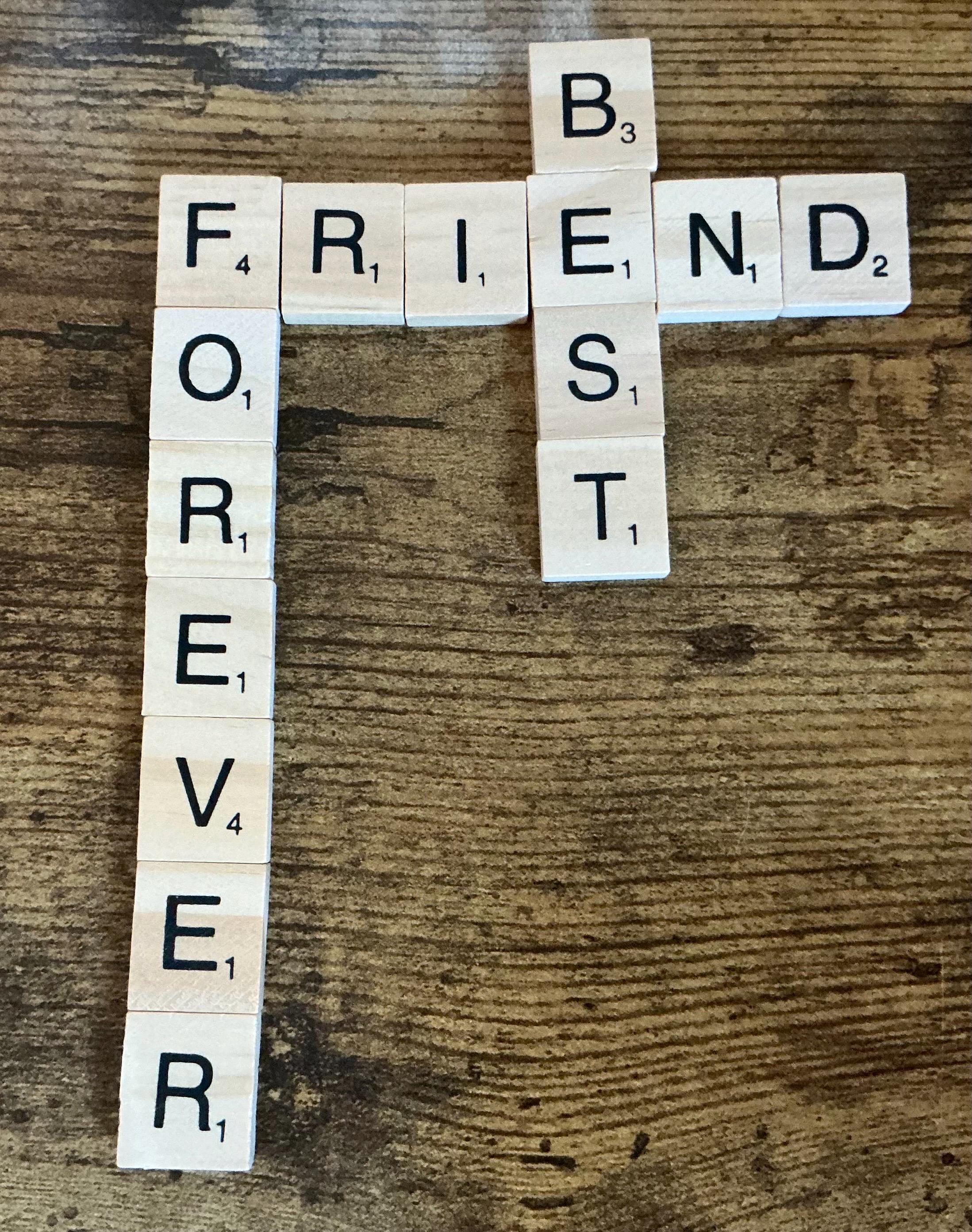 Wooden Scrabble Type Letter Tiles - Etsy
