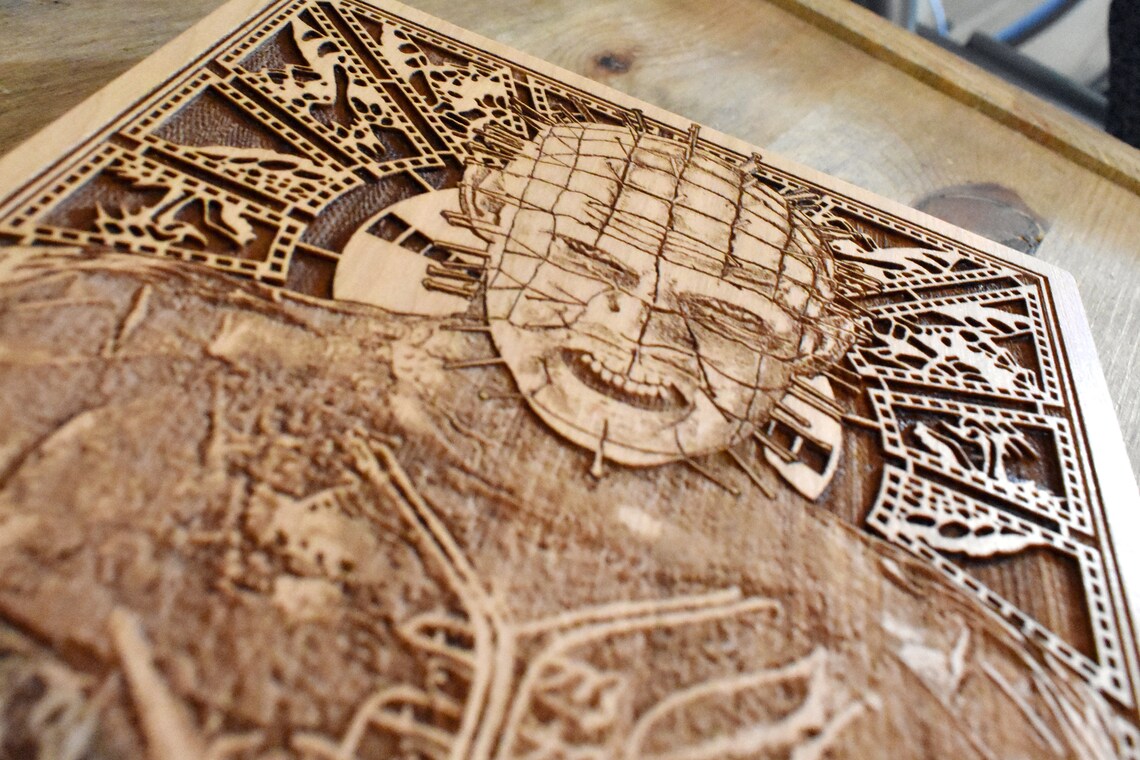 Pinhead Halloween Horror Movie Decor Custom Gift for Dad - Etsy