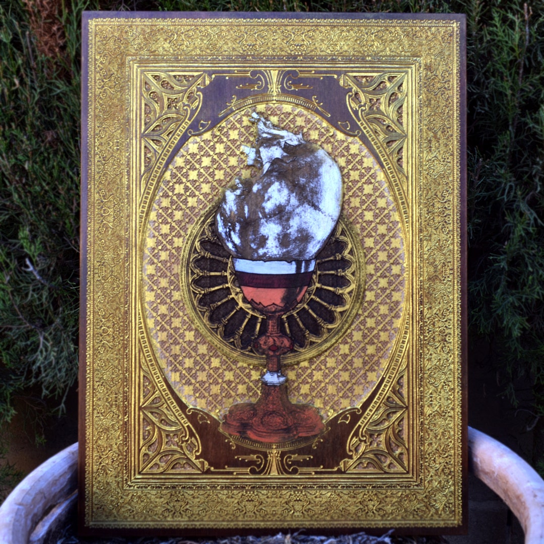 Holy Grail Chalice - the Eucharistic Cup - 5th Anniversary Gift Idea ...