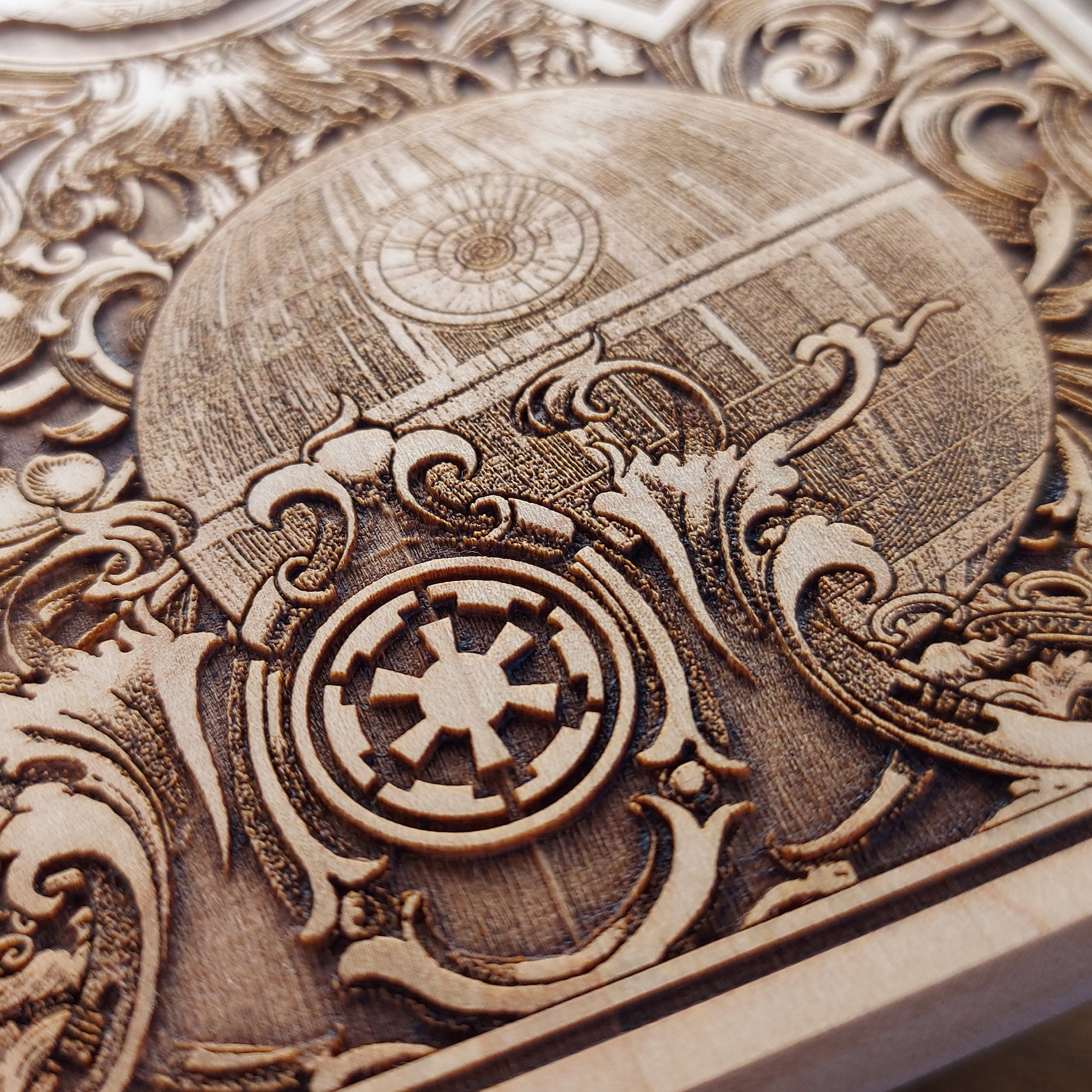 Laser Engraved Wood Movie Poster: Nerdy Home Decor (A5) - Etsy