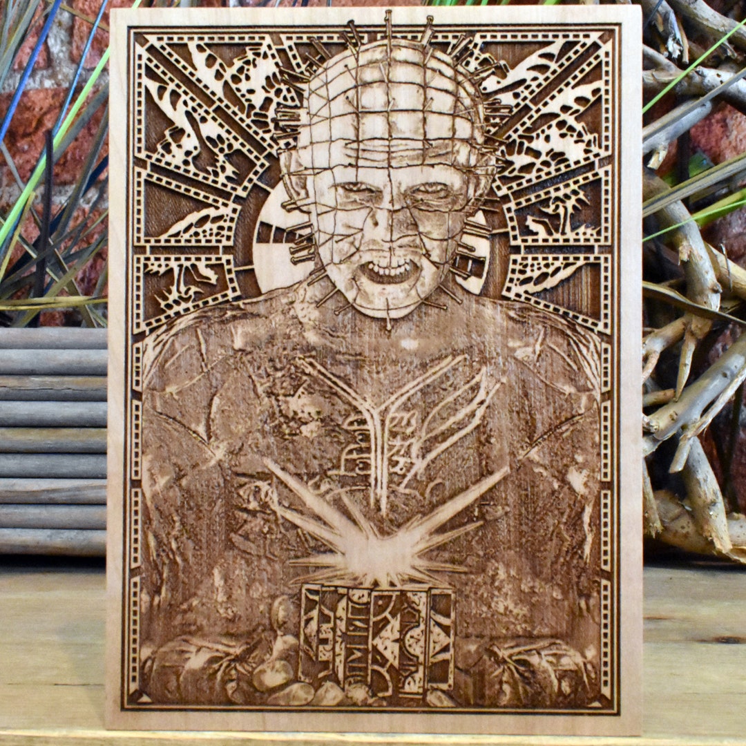 Pinhead Halloween Horror Movie Decor, Custom Gift for Dad, Personalized ...