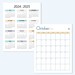Academic Planner 2024-2025 Year and Monthly Printable, Homeschool ...