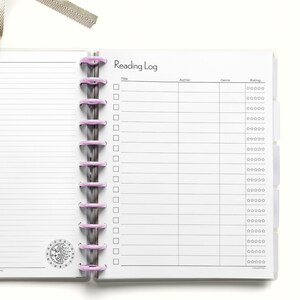 Reading Log Printable, Books to Read, Book Tracker, Reading List for ...