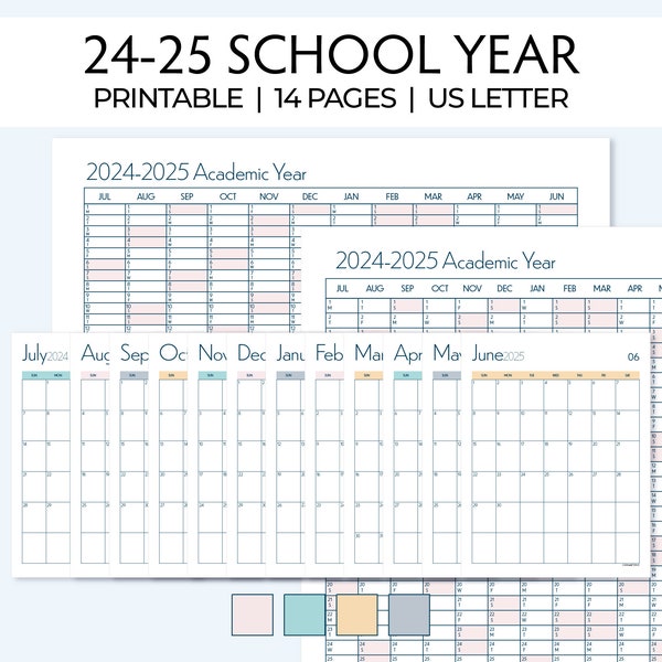 School Year Planner - Etsy
