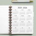 Academic Planner, 2025-2026 School Year Printable, Midyear Calendar ...
