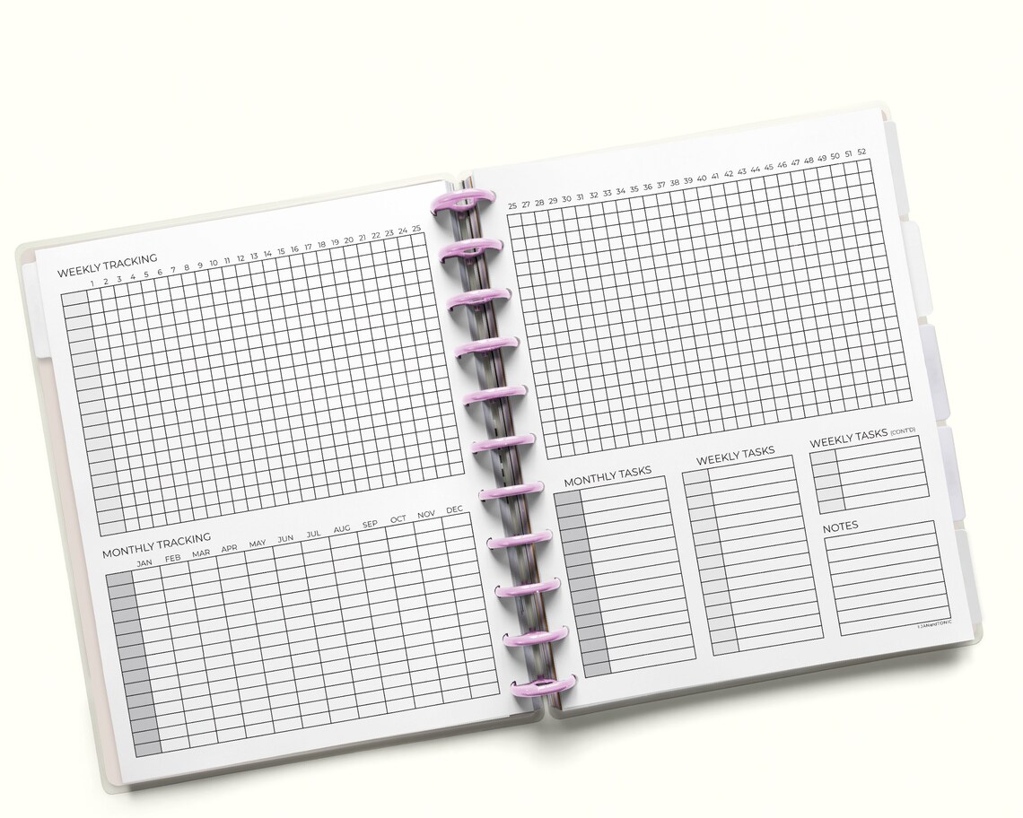 Printable Routine Chart, Simple and Easy Weekly and Monthly Task ...