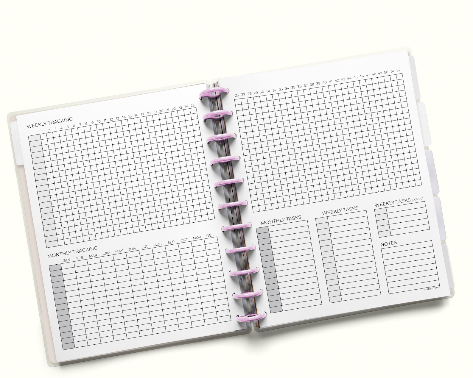 Printable Routine Chart, Simple and Easy Weekly and Monthly Task ...