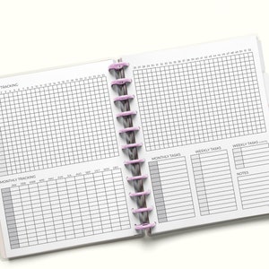 Printable Routine Chart, Simple and Easy Weekly and Monthly Task ...