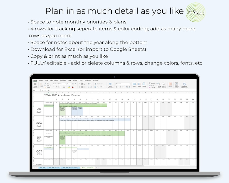 2024-2025 School Calendar, Academic Year 24-25, Homeschooling, Teacher ...
