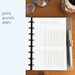 Editable Daily Routine, Habit Tracker, Monday Start, Weekly Routine ...