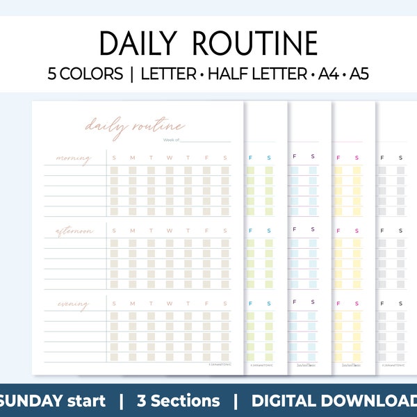 Daily Routine - Etsy