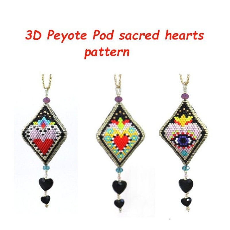 Peyote Heart - Etsy