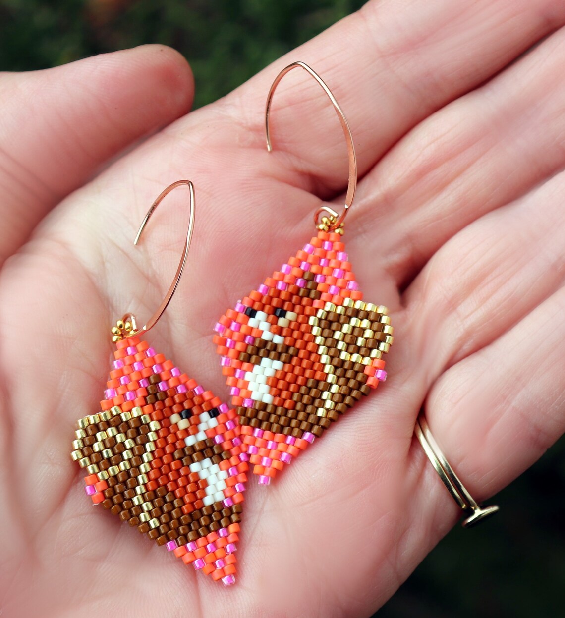 Pattern, Pattern, Diagram "scarlett Squirrel", Cute Squirrels, Beading ...