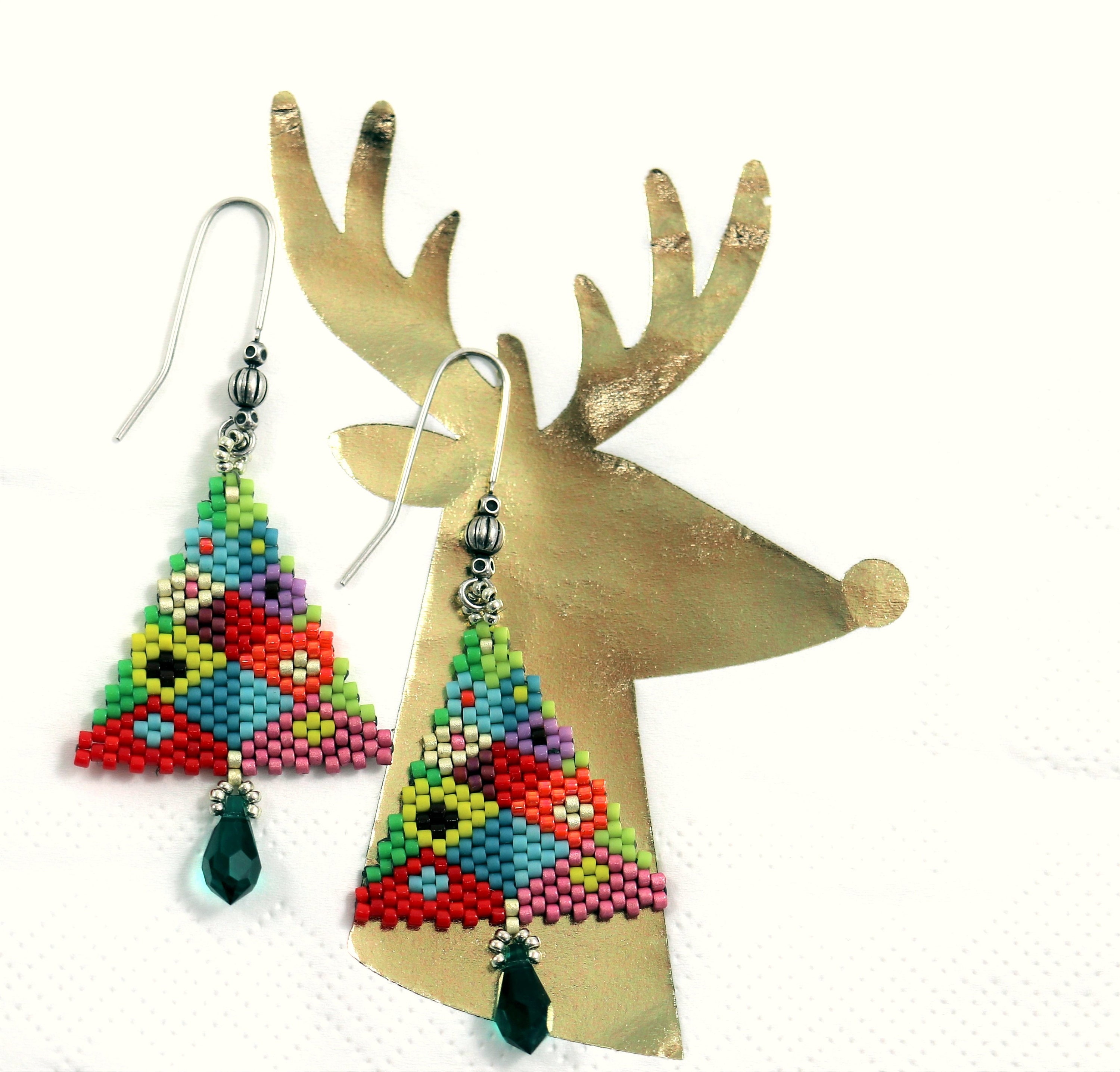 Muster Pattern Diagramme triangle Trees in - Etsy