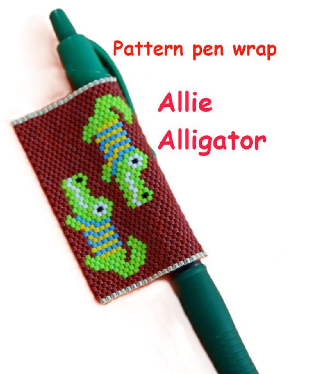 Pattern, Diagram "allie Alligator" Multi Purpose Alligator Charm ...