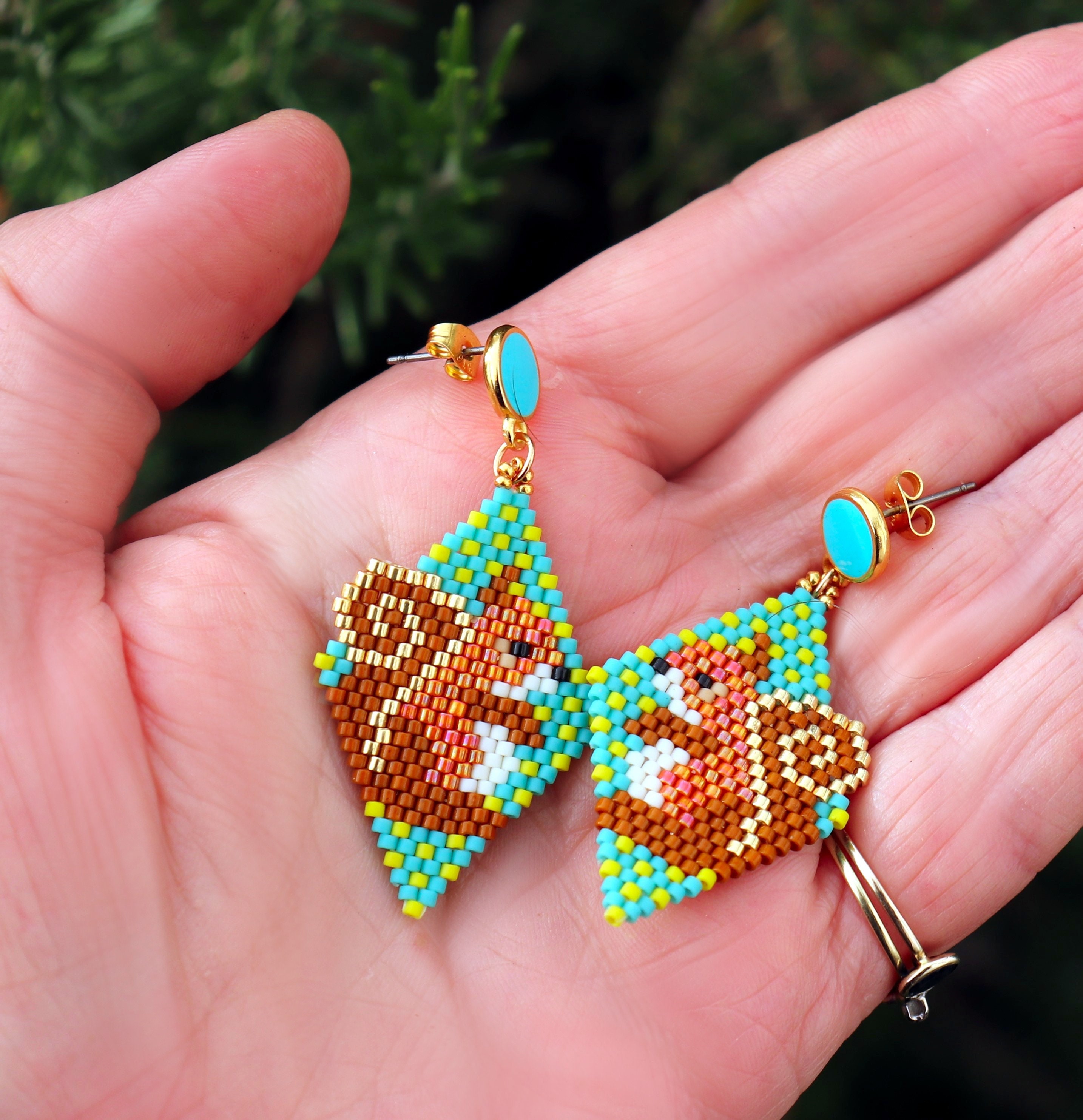 Pattern, Pattern, Diagram "scarlett Squirrel", Cute Squirrels, Beading ...