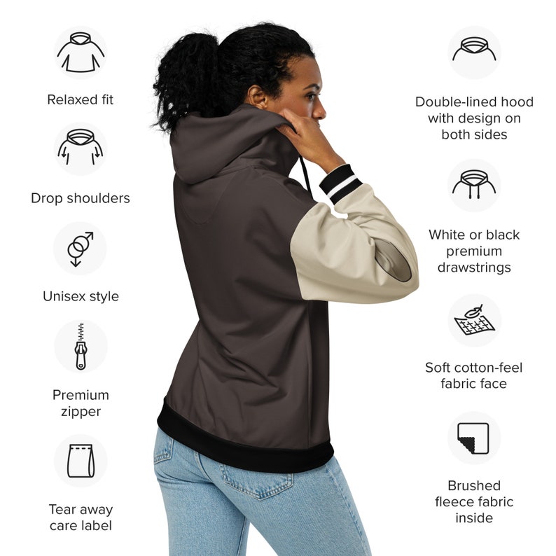 EDAS GRUDGBY Unisex Zip Hoodie Luz Noceda the Owl House Inspired Zipped ...