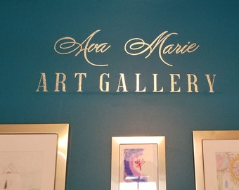 Art Gallery Decal | Etsy