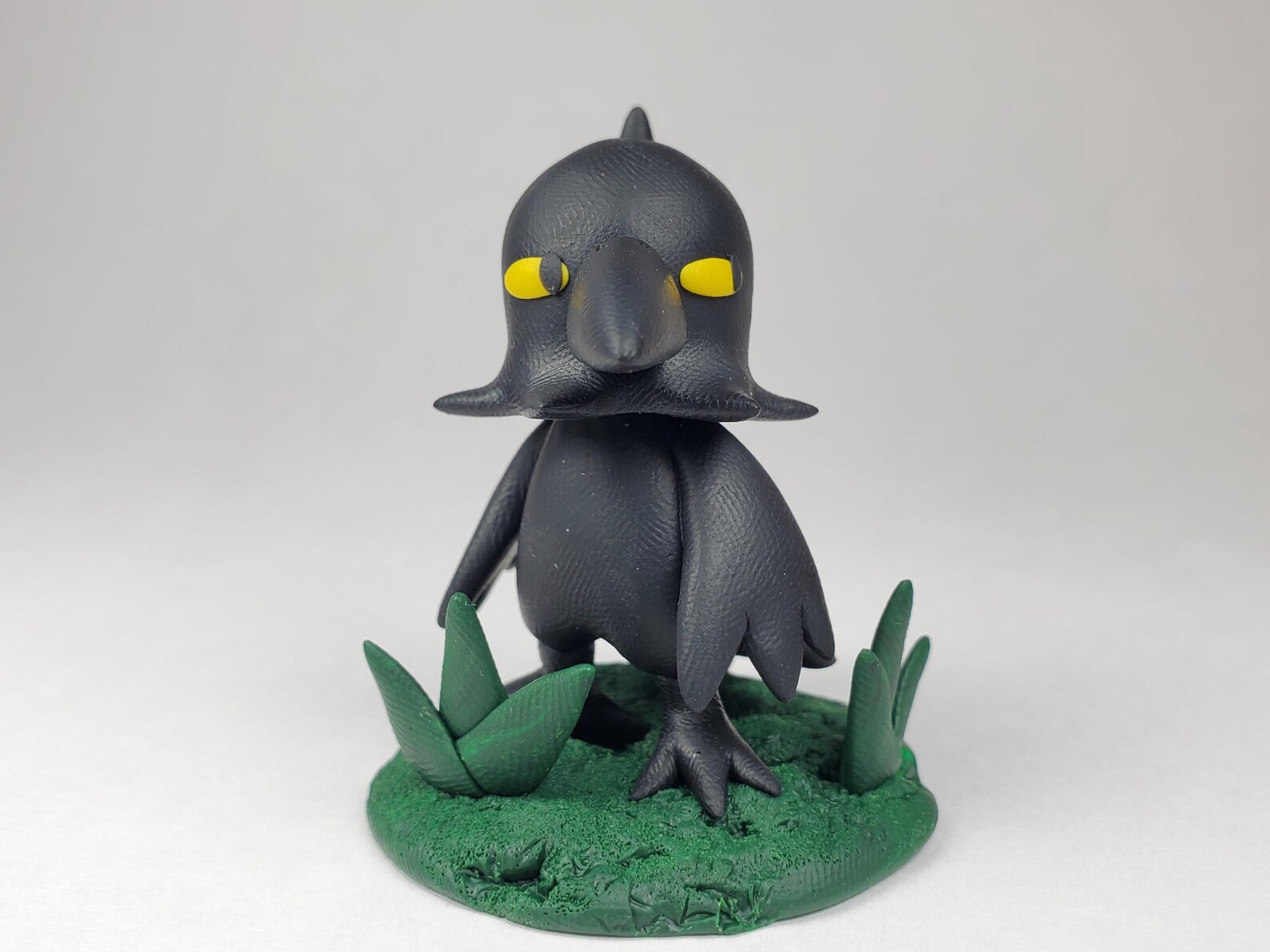 Corven - Raven Monster Dnd Miniature Hand Sculpted Polymer Clay ...