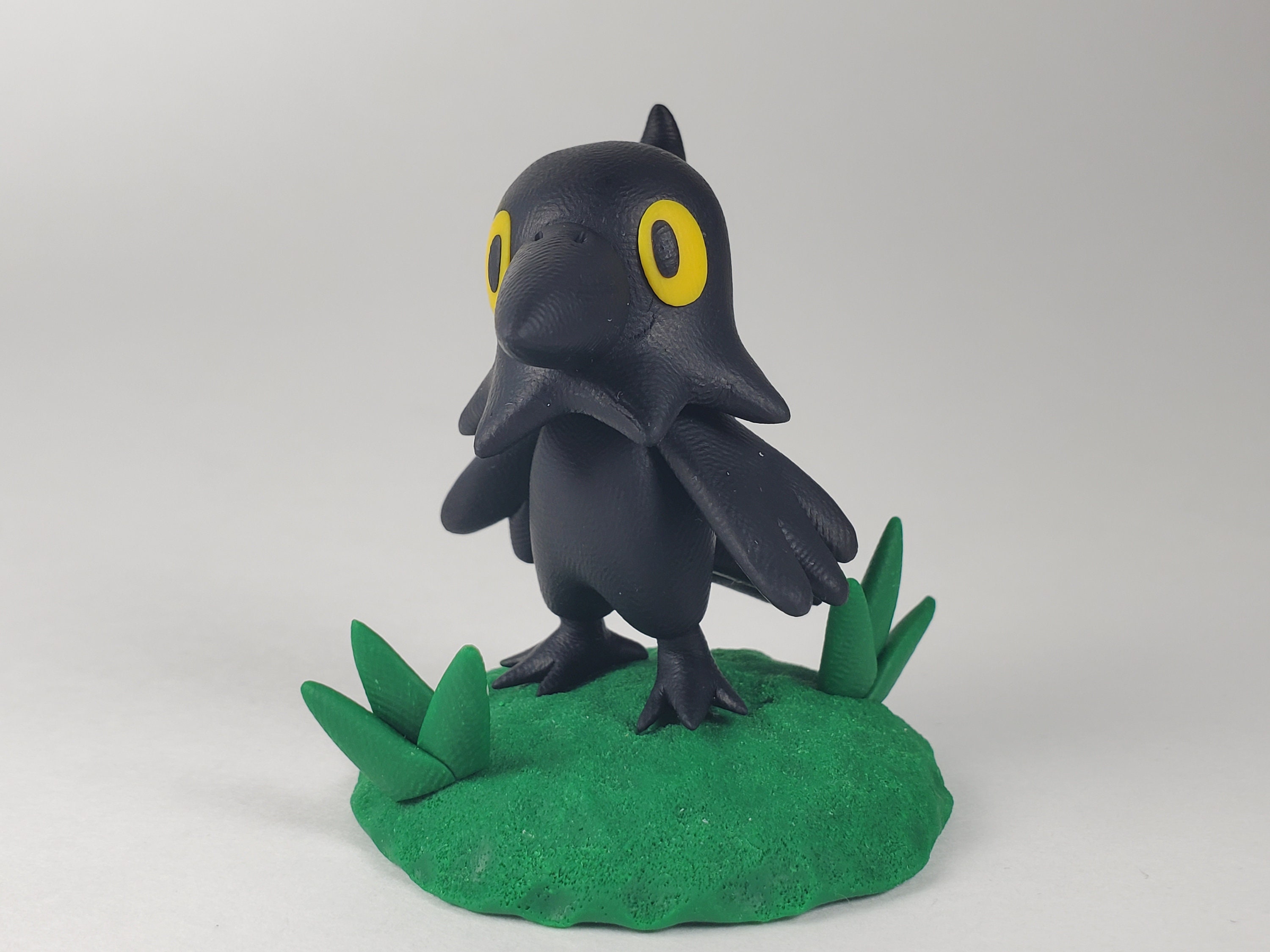 Corven Raven Monster Dnd Miniature Hand Sculpted Polymer Clay Figurine ...