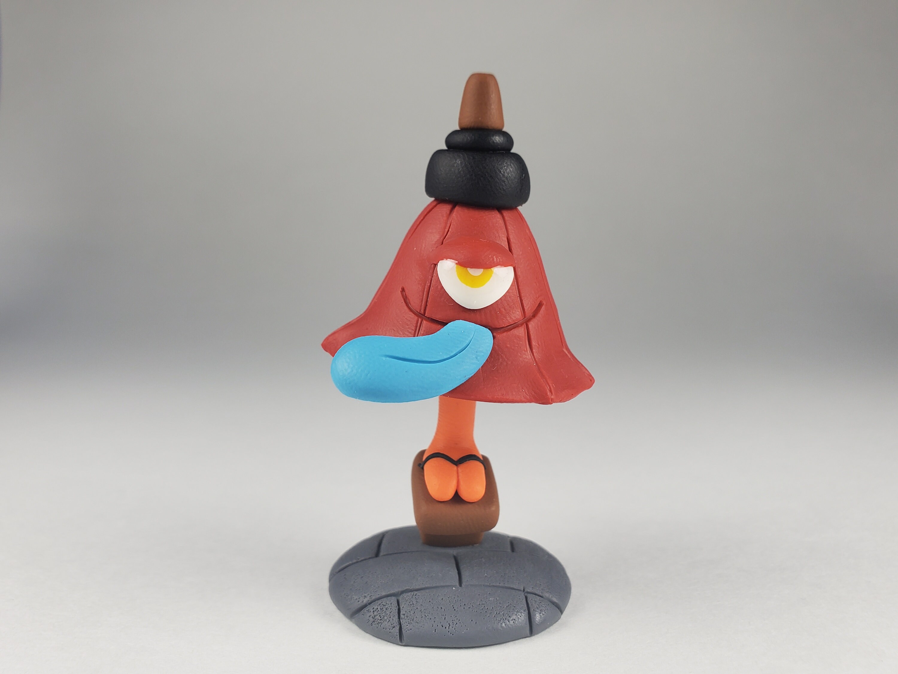 Kara-kasa Obake Umbrella Ghost Handmade Polymer Clay Japanese Yokai ...