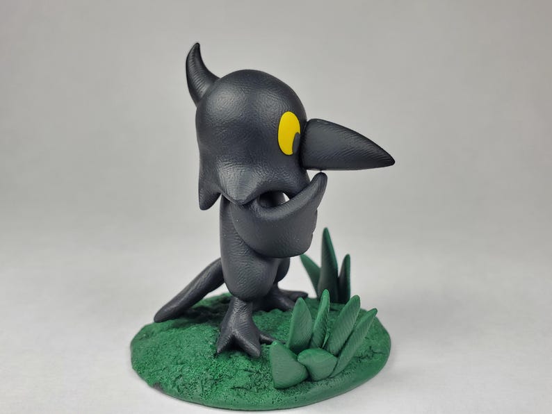 Corven - Raven Monster Dnd Miniature Hand Sculpted Polymer Clay ...