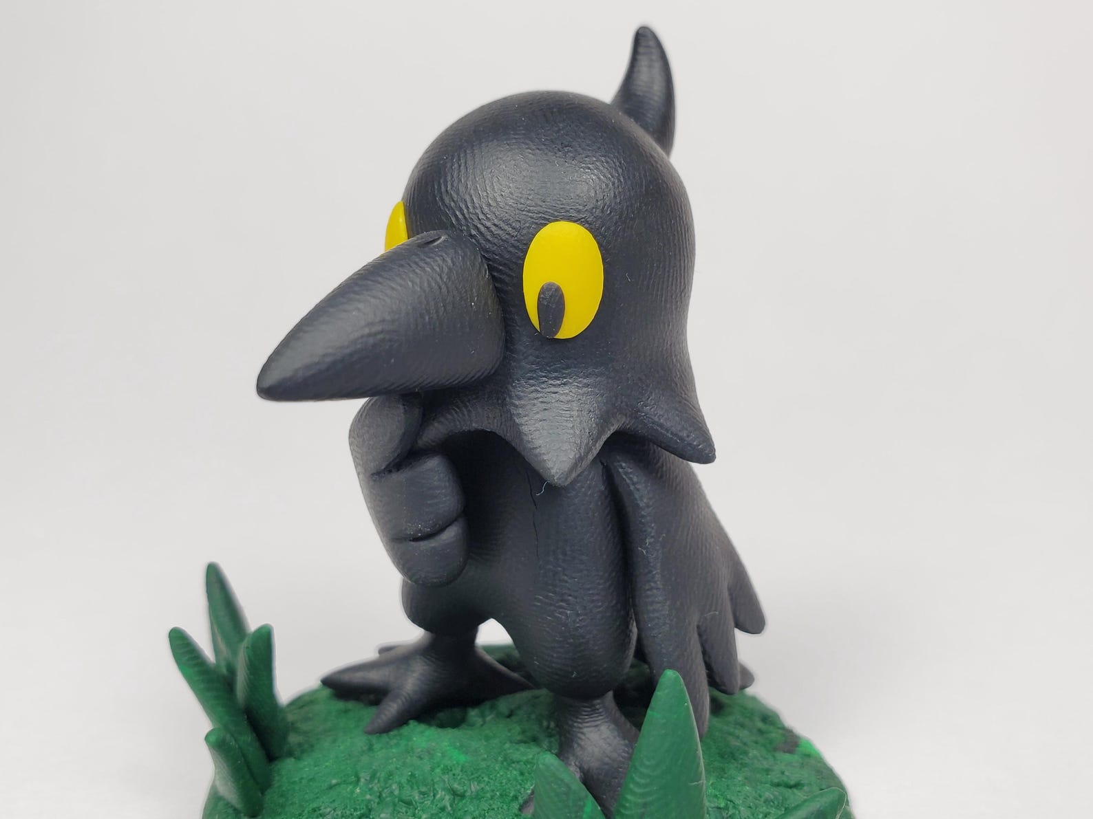 Corven - Raven Monster Dnd Miniature Hand Sculpted Polymer Clay ...