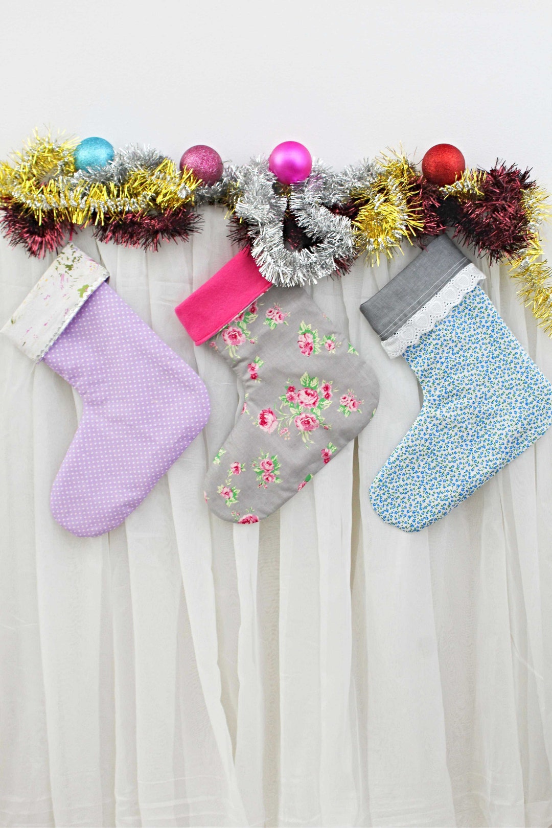 Christmas Stocking Sewing Pattern - Etsy