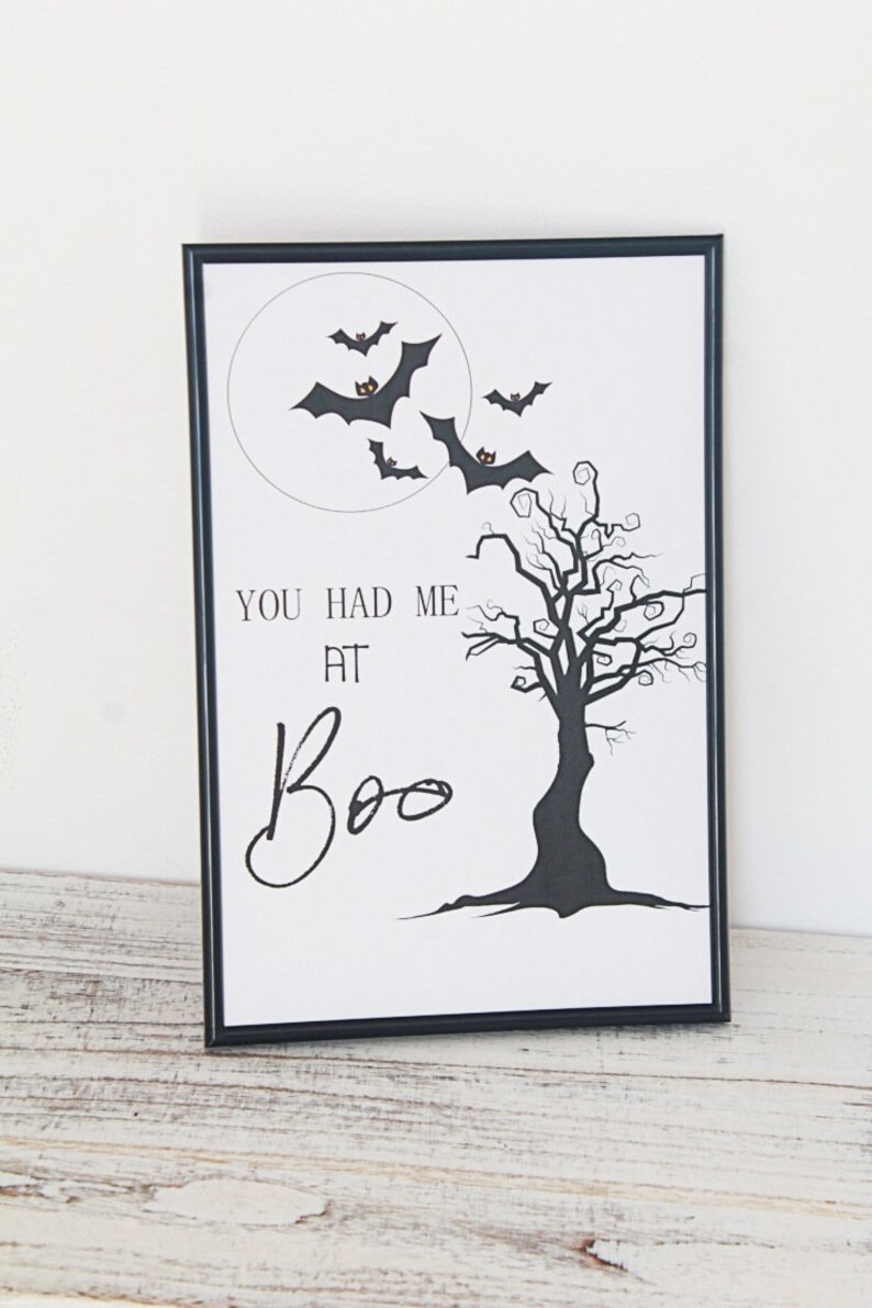 Halloween Boo Sign, Boo Sign, Boo Printable, Boo Printout, Boo Sheet ...
