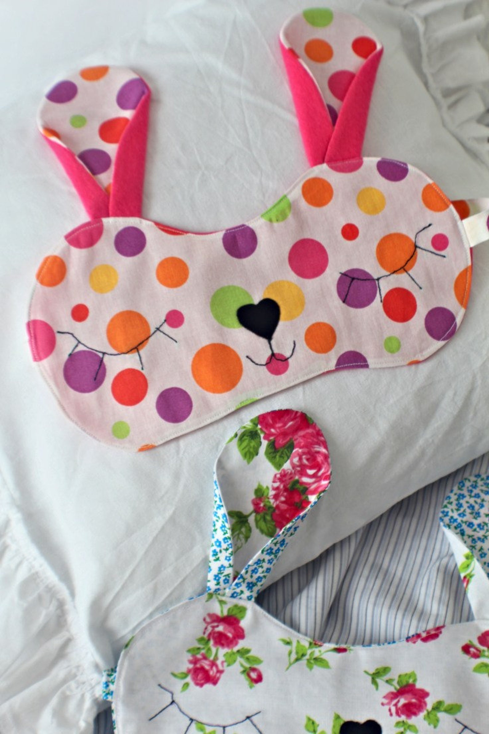 Bunny Sleeping Mask, Cute Sleep Mask, Sleeping Mask Sewing Pattern, Eye ...