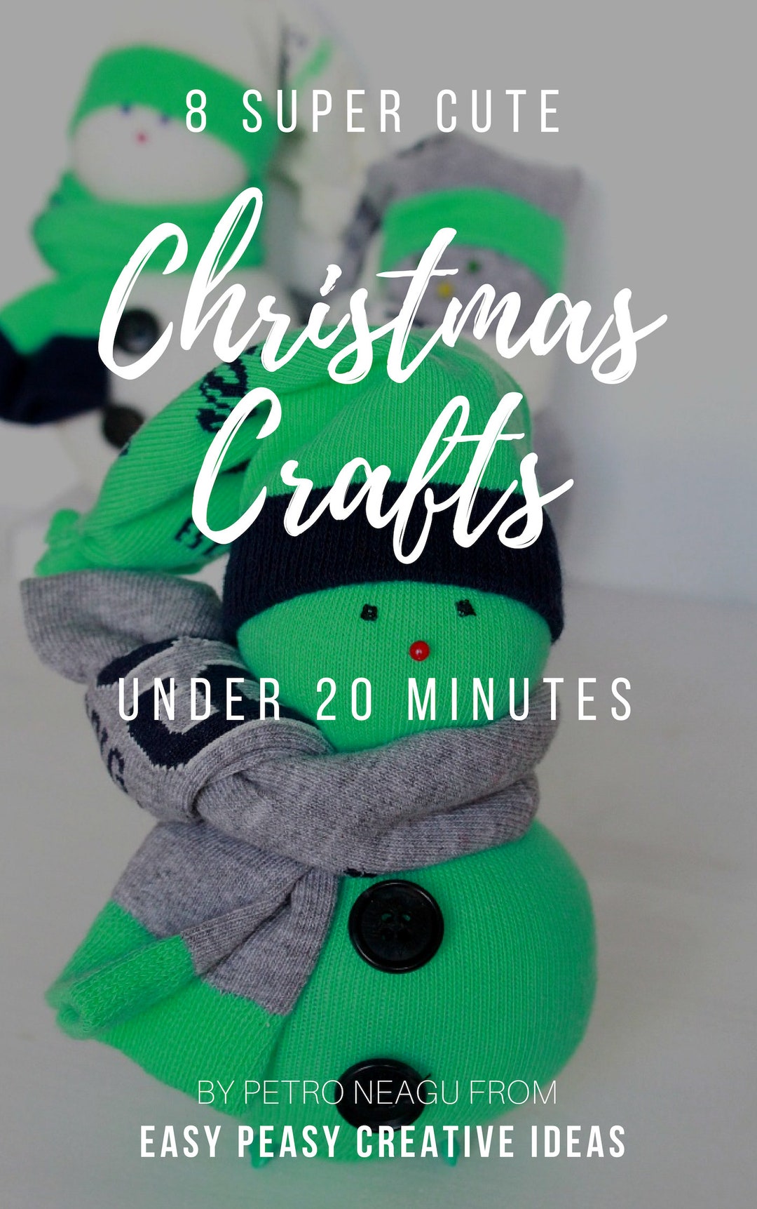 8 Super Cute Christmas Crafts Under 20 Minutes - Etsy