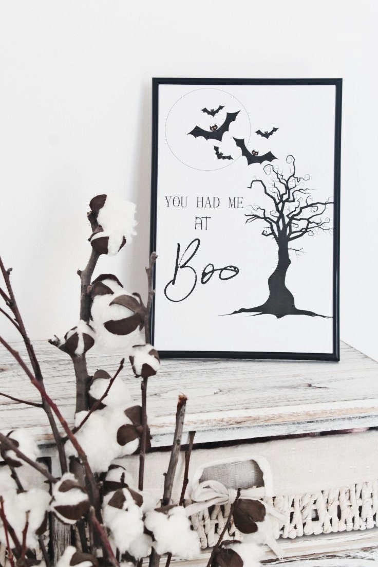 Halloween Boo Sign, Boo Sign, Boo Printable, Boo Printout, Boo Sheet ...