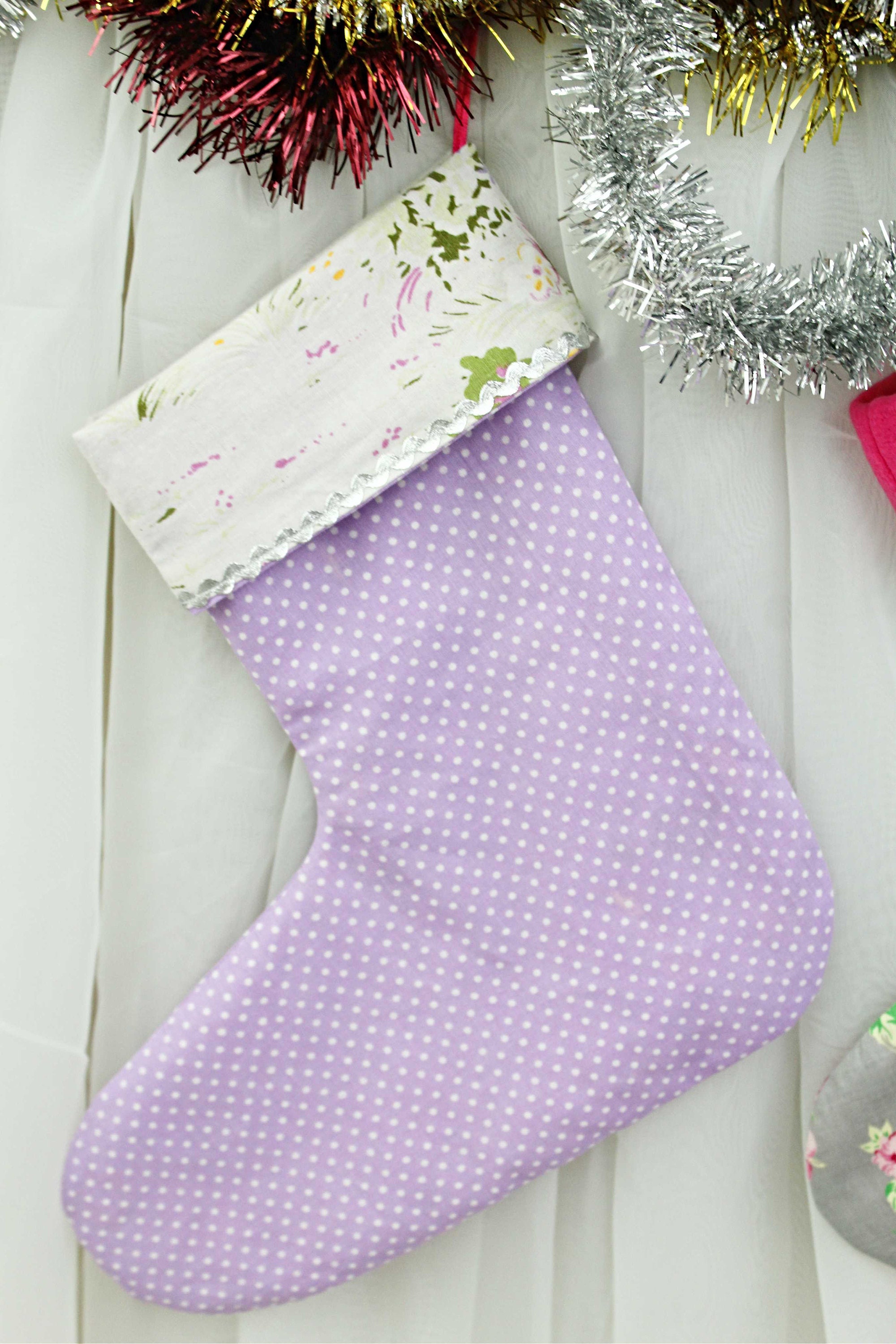 Christmas Stocking Sewing Pattern - Etsy
