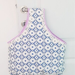 One Handle Tote Bag, Shopping Bag Pattern, Fabric Shopping Bag, Fabric ...