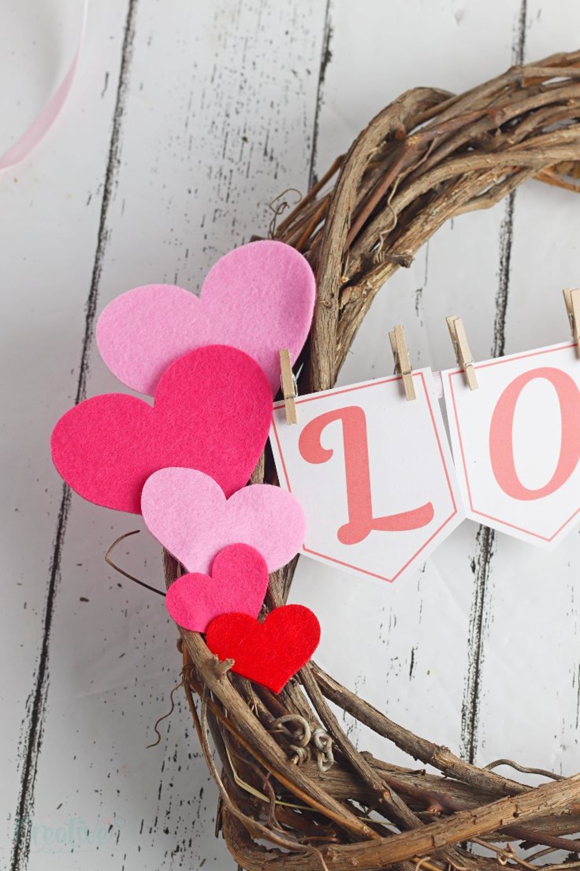 LOVE Banner, Valentines Day Banner, Valentine Banner, Printable Banner ...