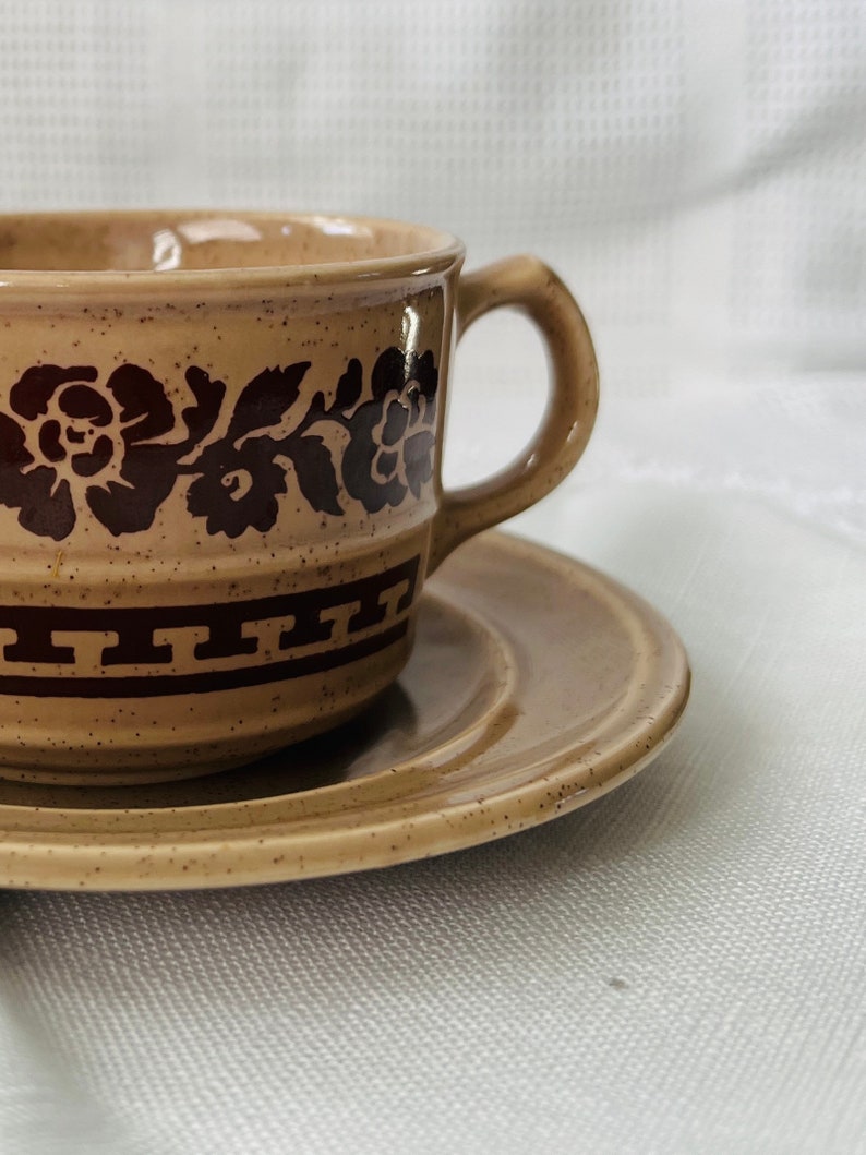 Vintage Mugs Antique Coffee Set Tams Ware Pottery Retro - Etsy